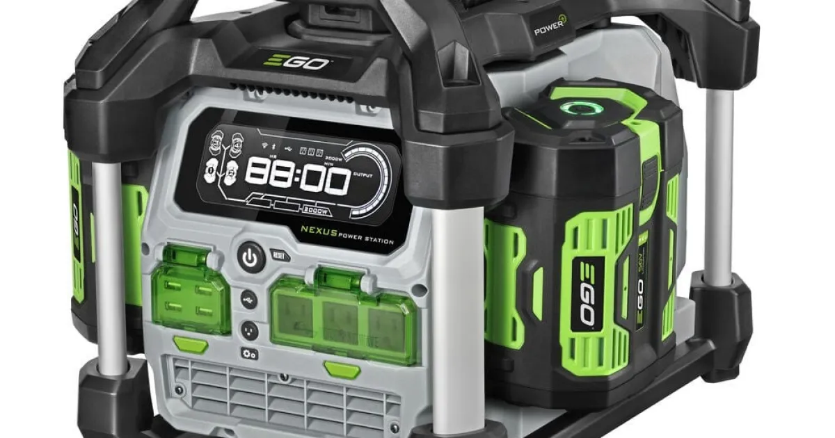 EGO Nexus Portable Generator 3000 Watt 2 Battery Kit
