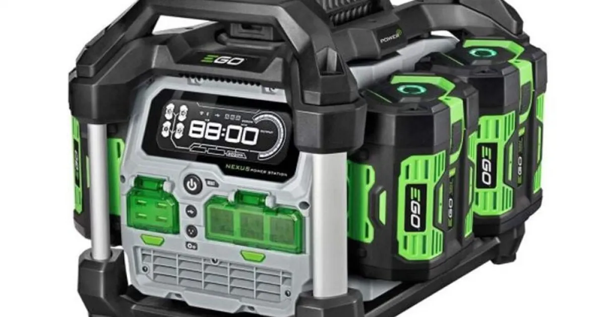 EGO Nexus Portable Generator 3000 Watt 4 Battery Kit
