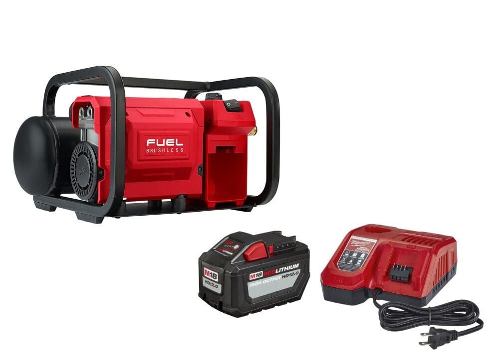 Milwaukee M18 FUEL 2 Gallon Compact Quiet Compressor Kit