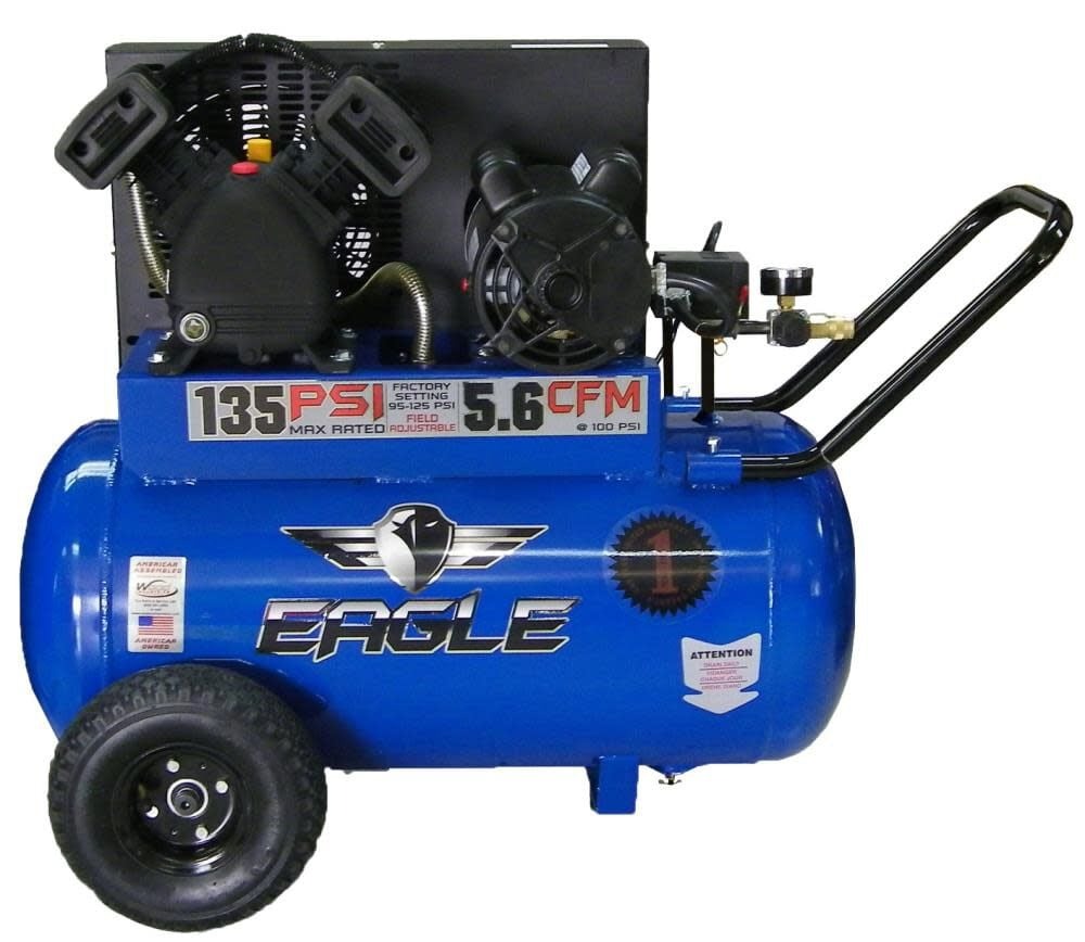Eagle Compressor 20 gallon Portable Electric Air Compressor - P3120H1-CC