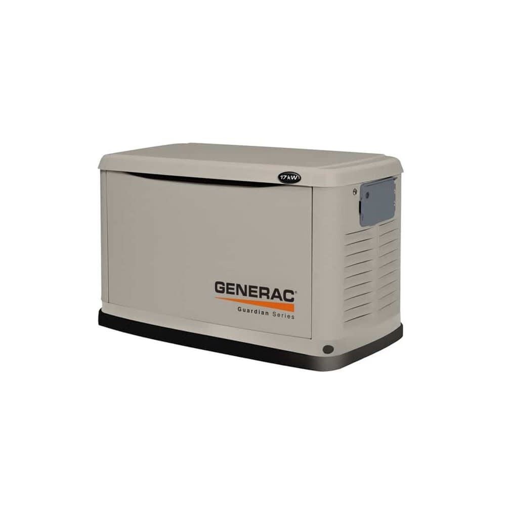 Generac 17 kW OHVI V-Twin Air-Cooled Engine Gas Standby Generator